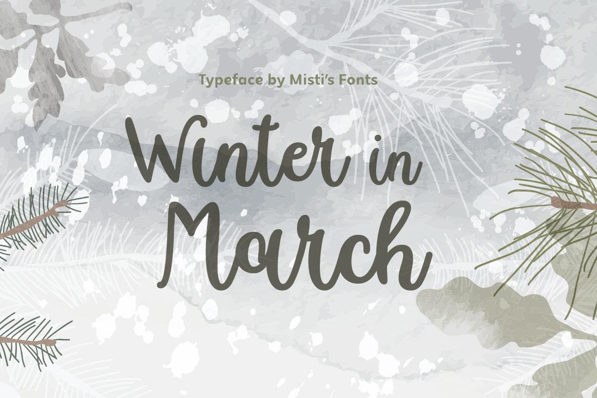 Winter In March - MakersType