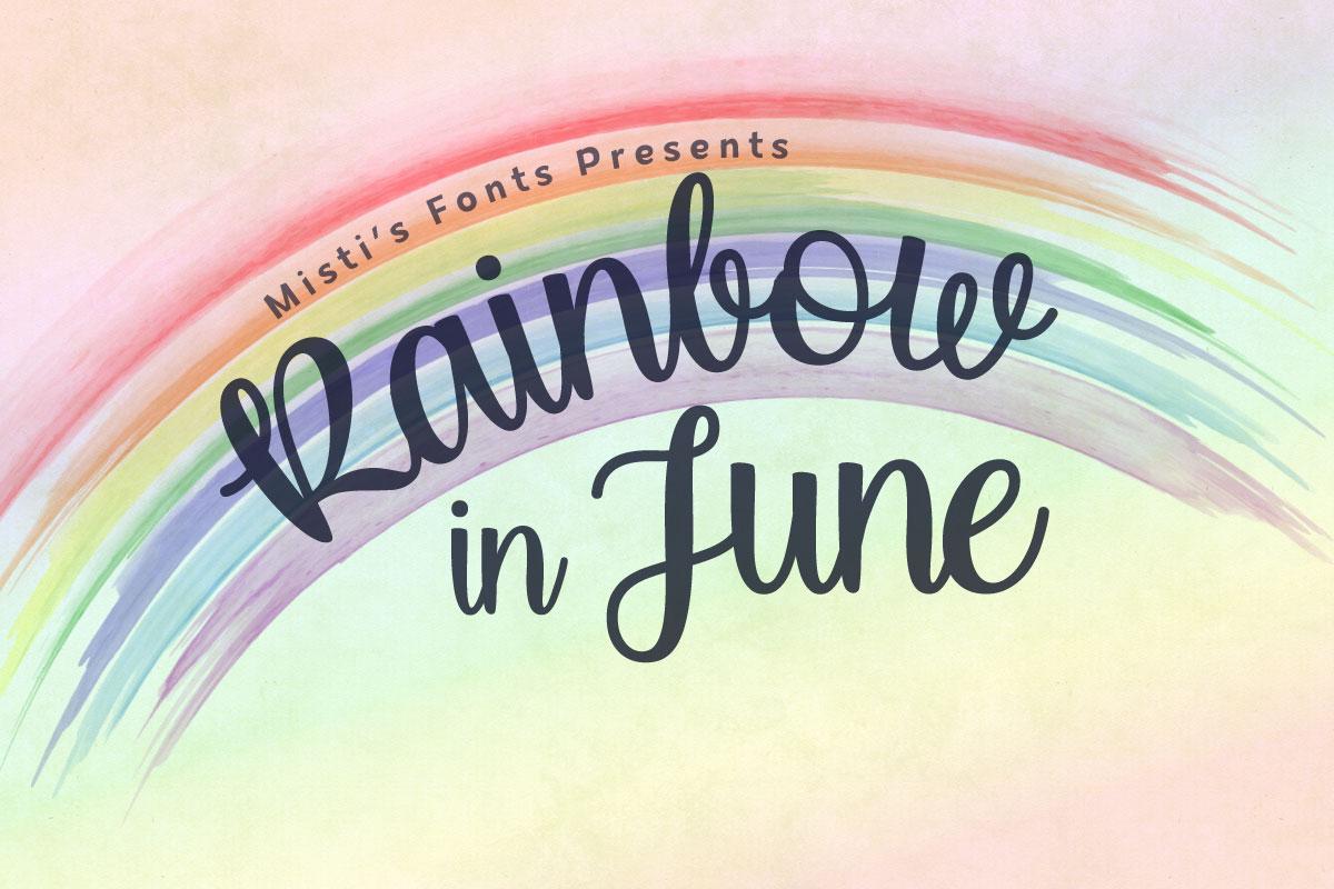 Rainbow In June - MakersType