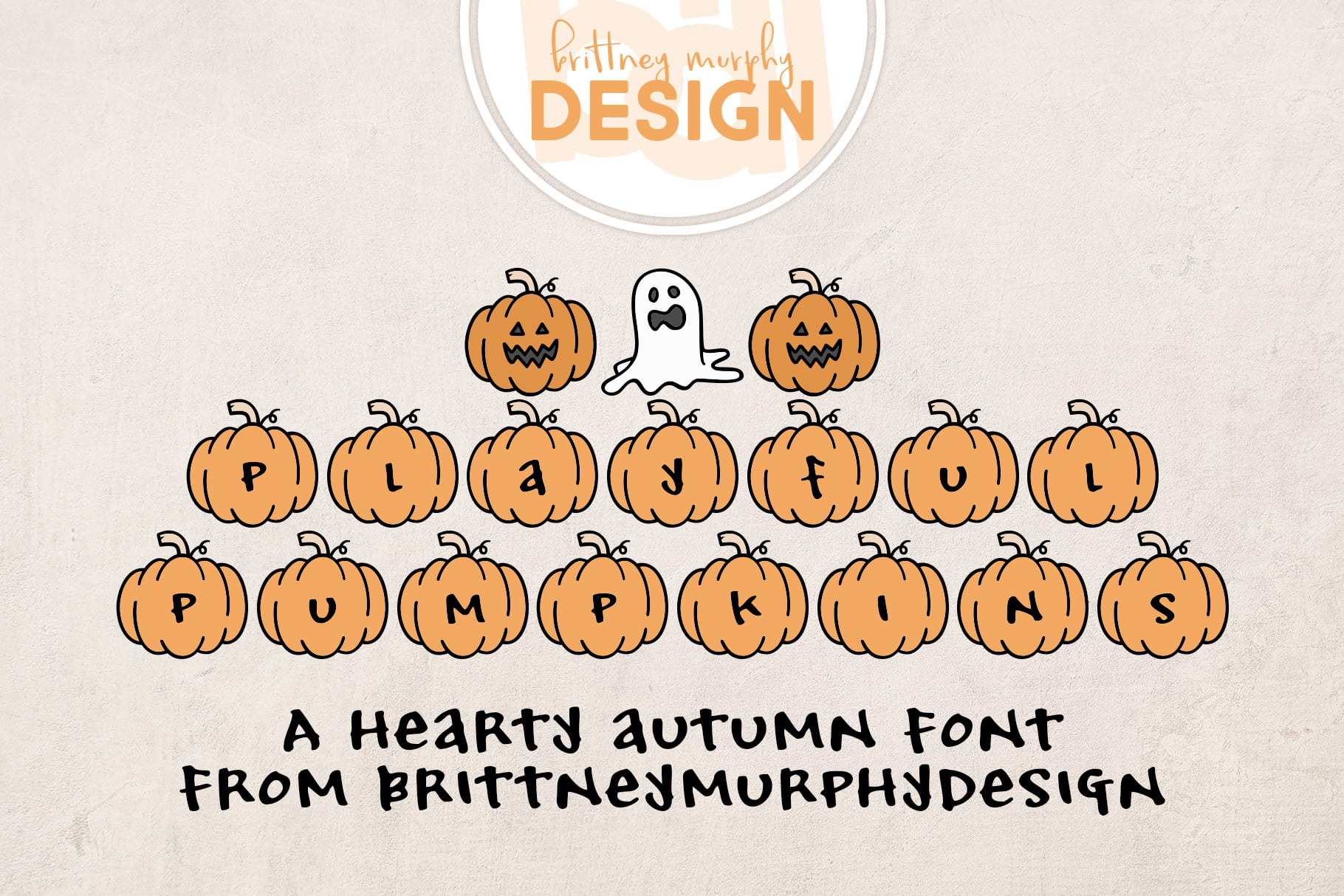 Playful Pumpkins Font - MakersType