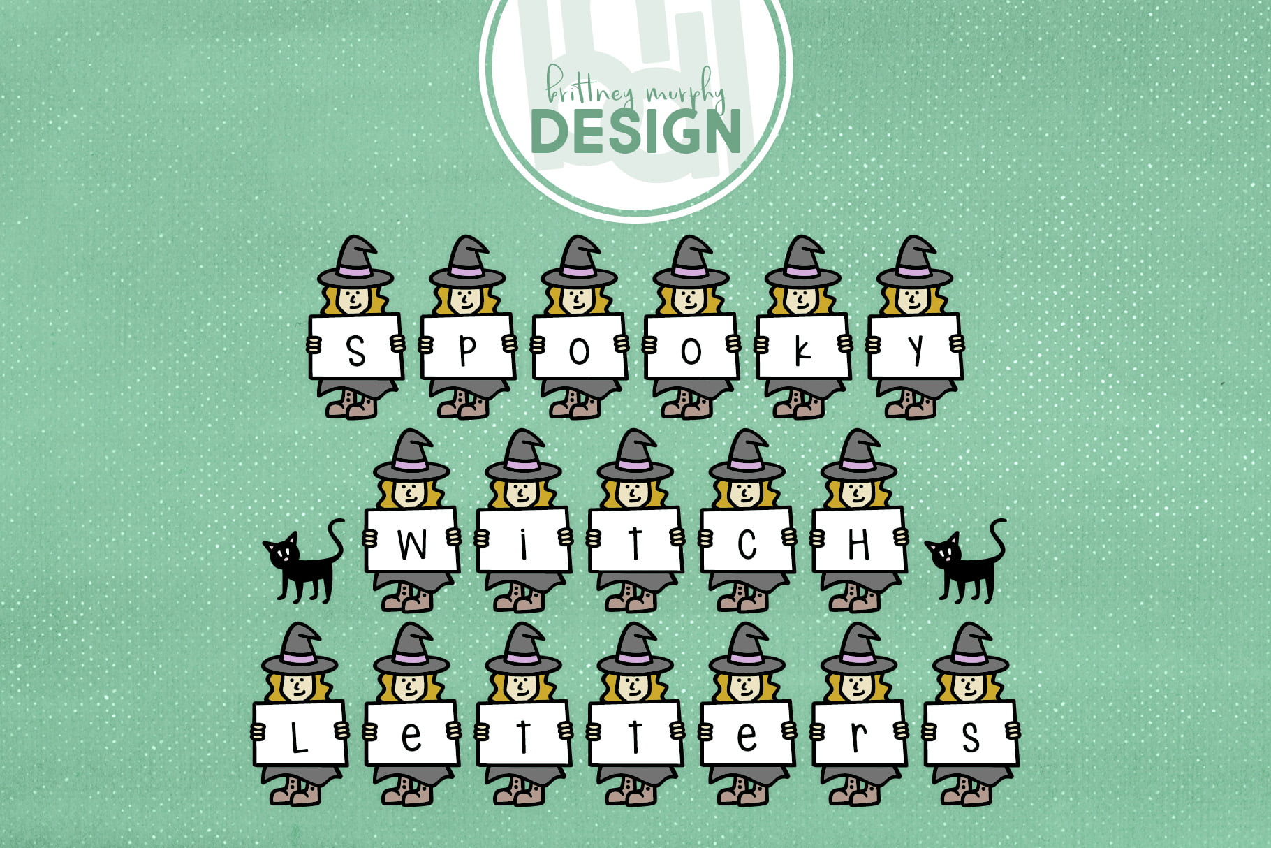 Spooky Witch Letters Font - MakersType