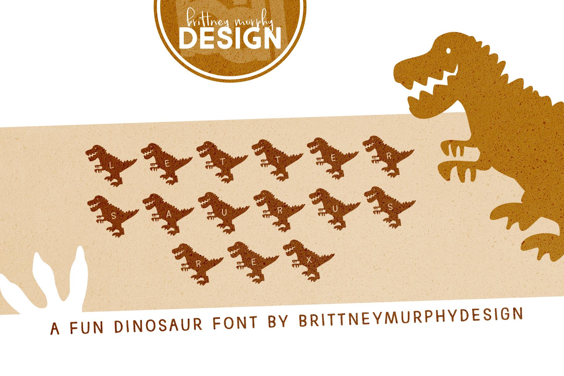 Lettersaurus Rex Font - MakersType