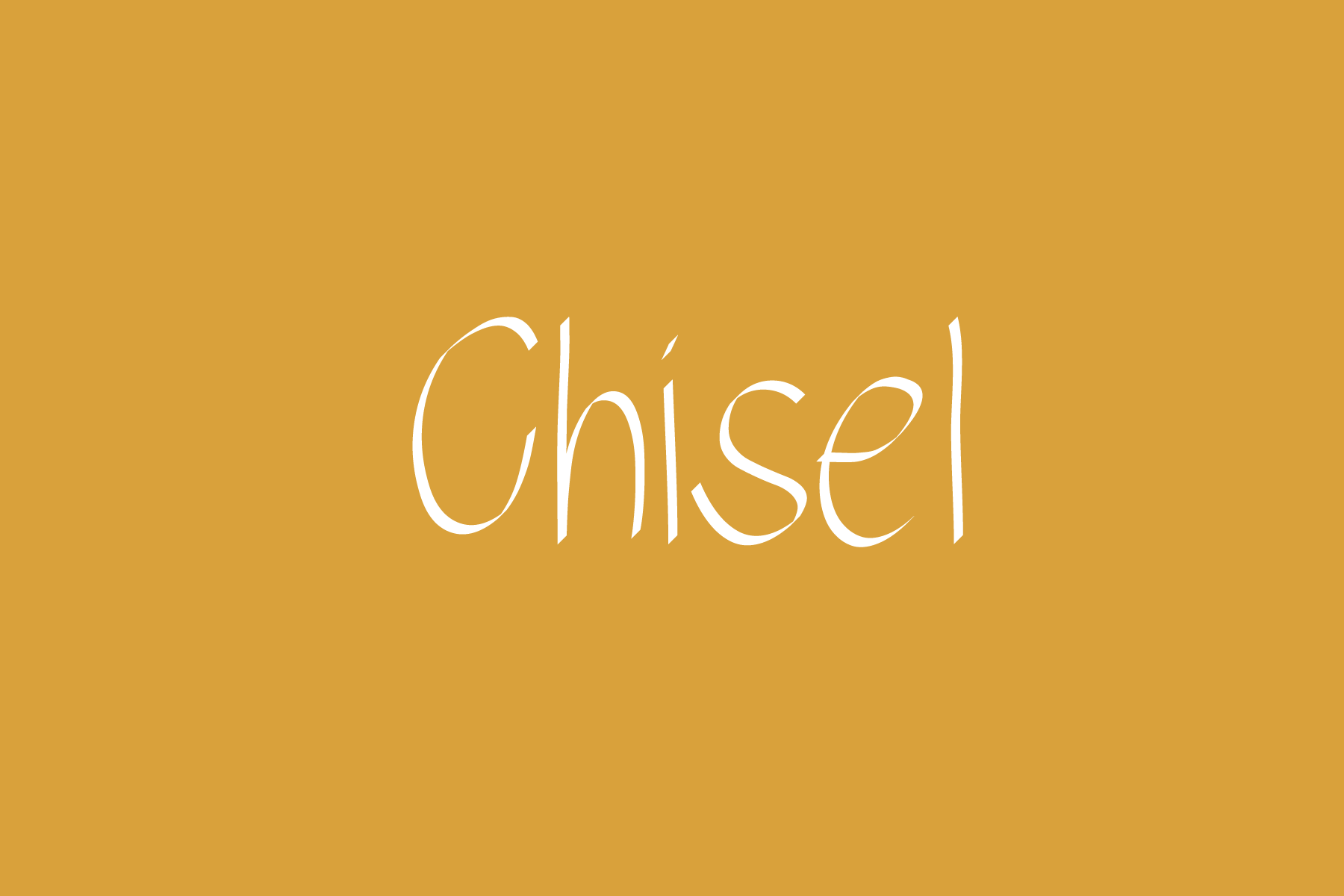 Mix Chisel Font - MakersType