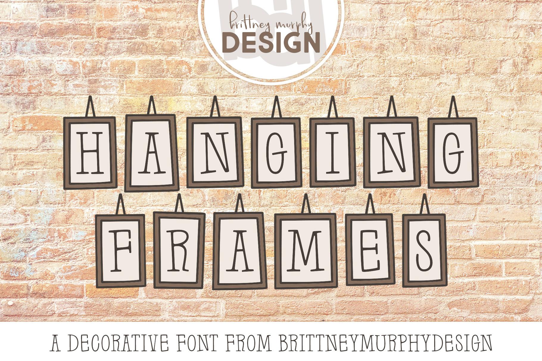 Hanging Frames - MakersType