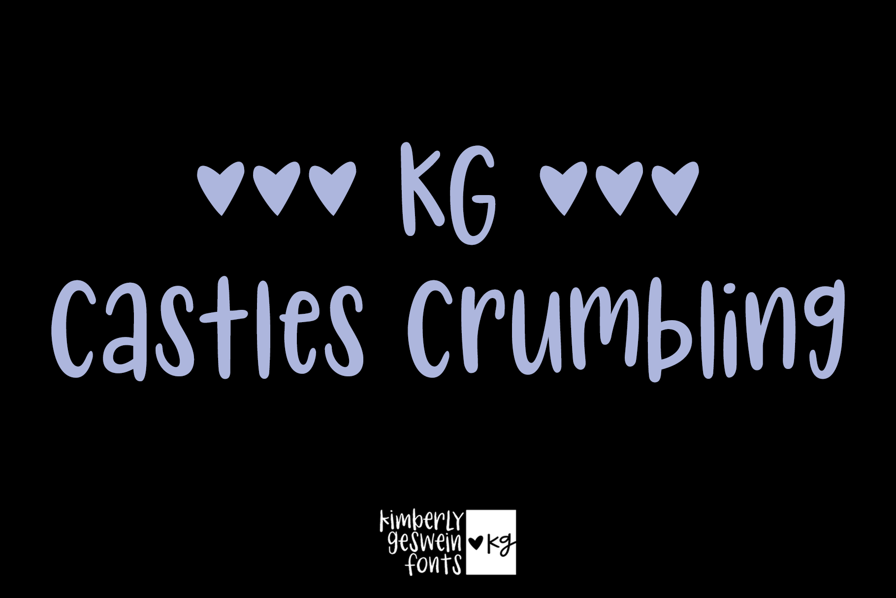 KG Castles Crumbling - MakersType