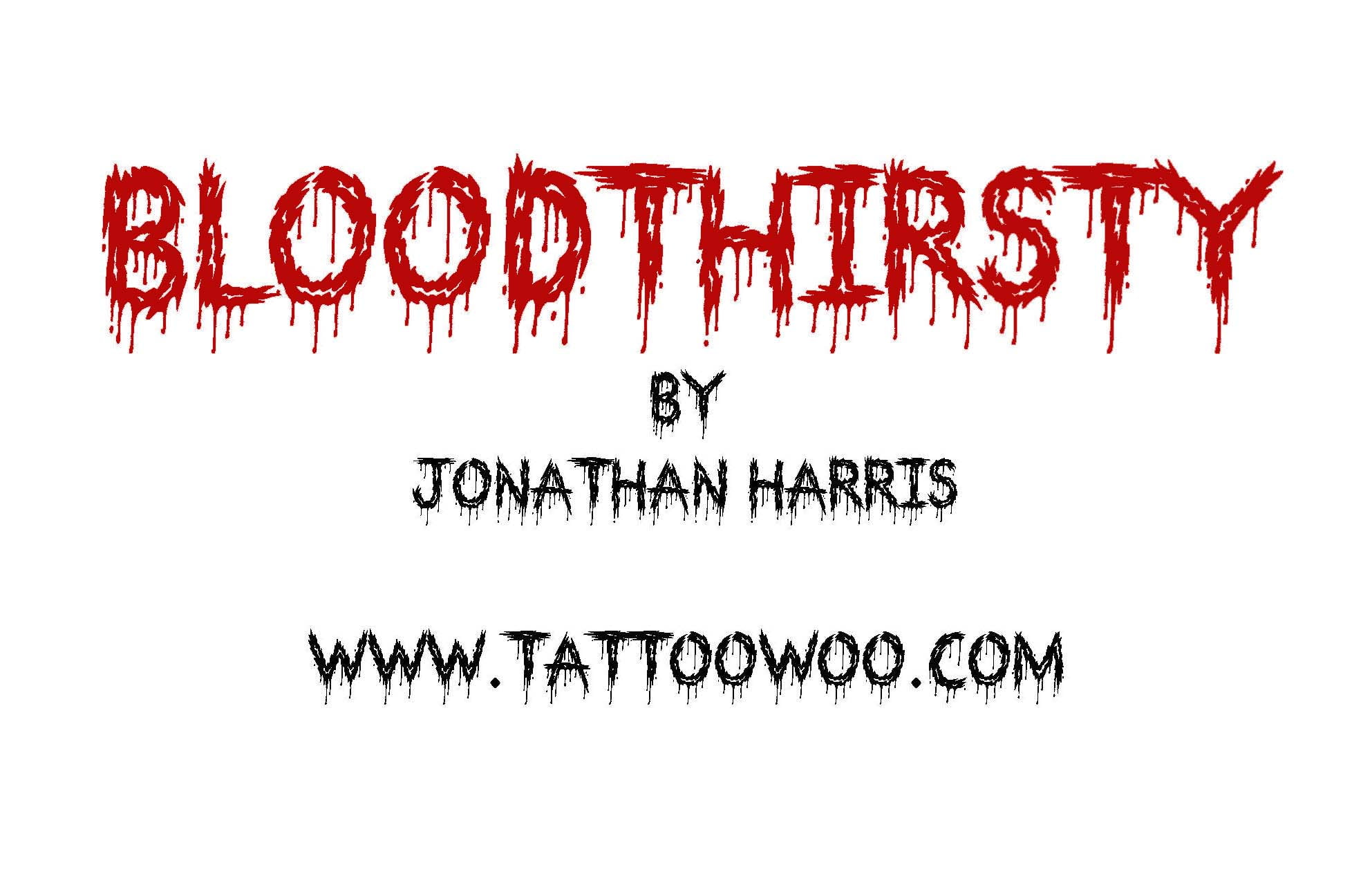 Bloodthirsty - MakersType