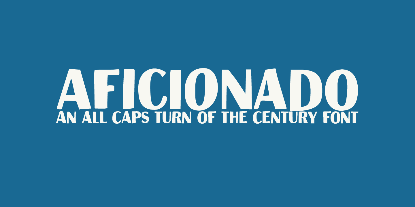 Aficionado - MakersType
